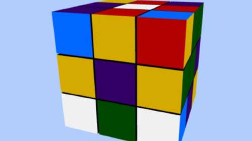 3D Rubik's Cube 🕹️ Play on pexy.io